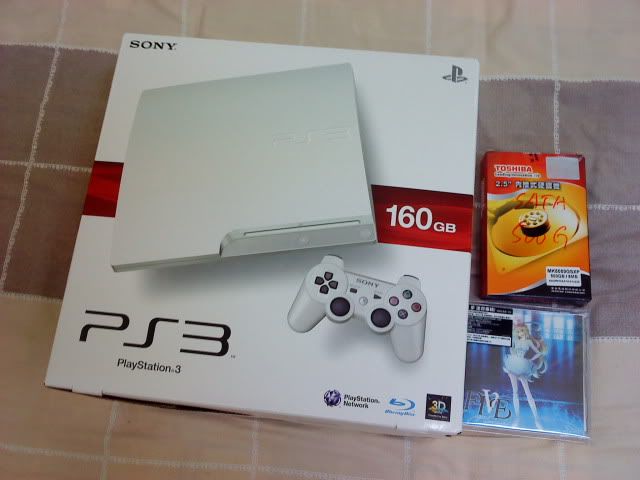 【開箱】入手降價後的PS3(3007A)跟濱崎步新專輯 - s6041145的創作 - 巴哈姆特