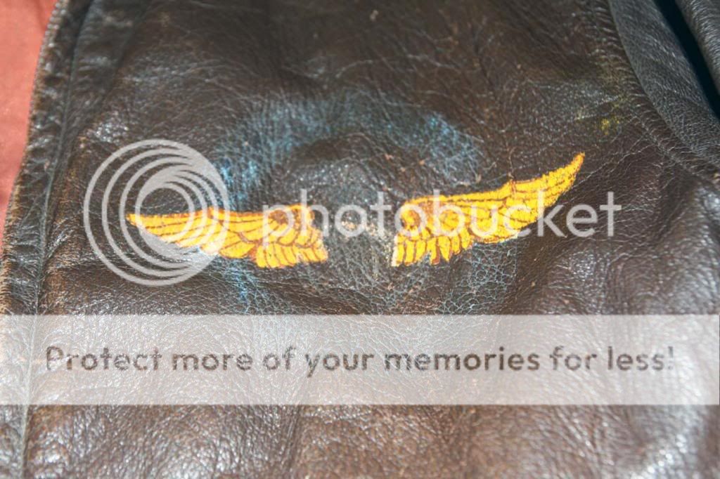 Painted H&L Block named to VPB-28 pilot | Vintage Leather Jackets Forum