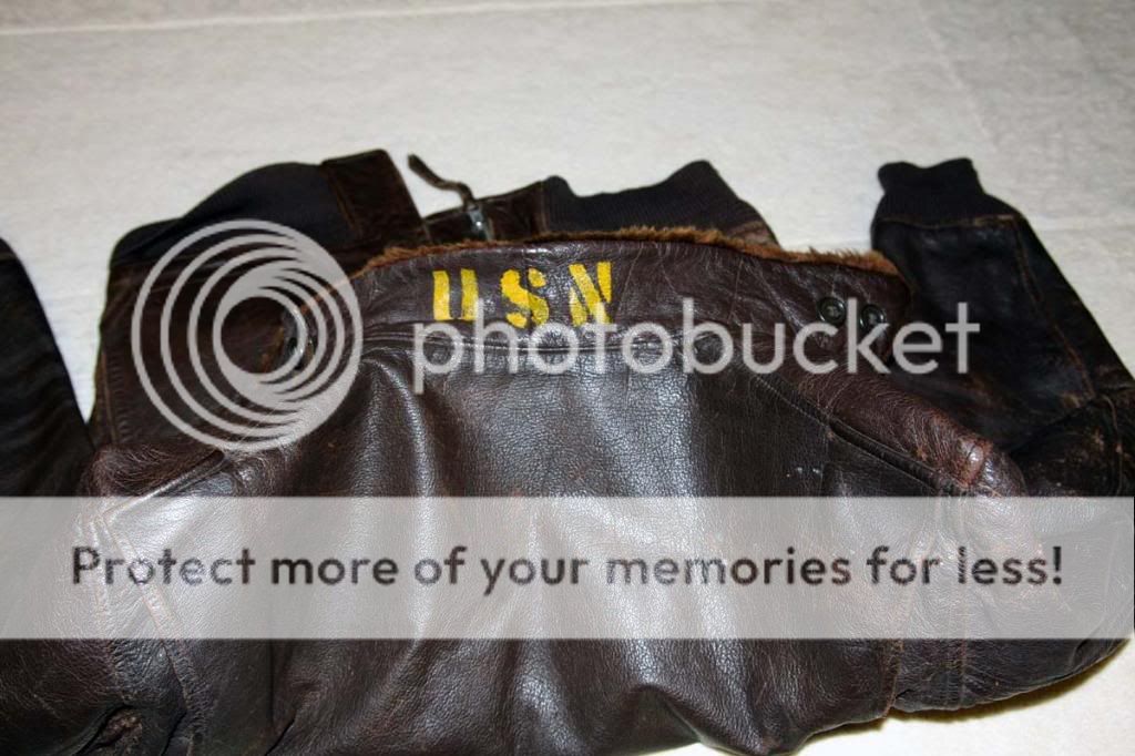 Painted H&L Block named to VPB-28 pilot | Vintage Leather Jackets Forum