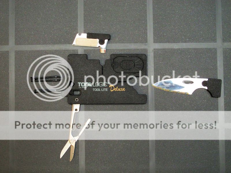 Credit style multi-tools and Tool Logic.