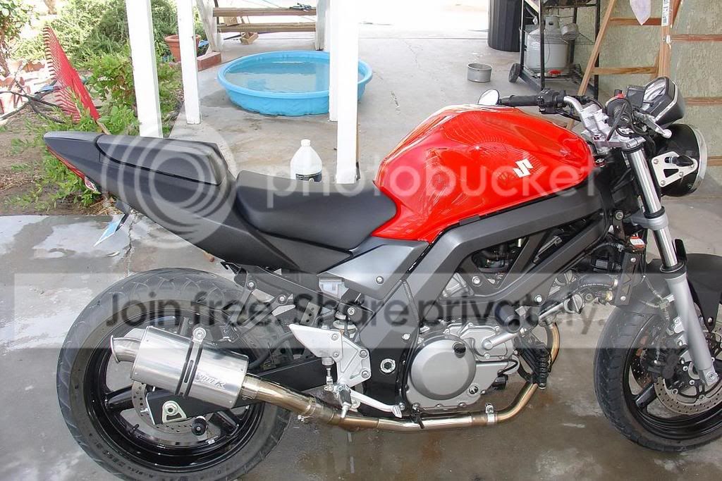 Second Generation SV650 Exhausts (Post Pictures Here) | Suzuki SV650 ...