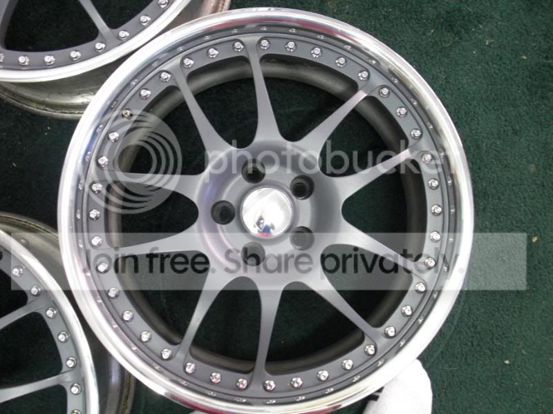 J Line 3-Piece Wheels Special Paint w/ Polished Lip | VW Vortex ...