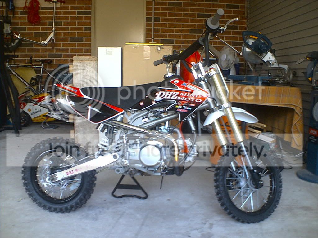 09 DHZ Outlaw 140cc ..... Anyone got a review?? | Mini Dirt Bikes & Pit ...